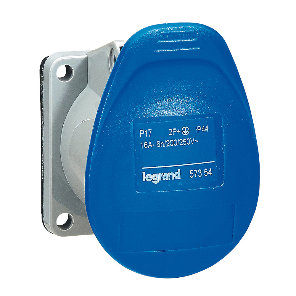 Priza tablou, monofazica 2P+T, 16A, 250V, IP44, P17 Tempra Pro Legrand ...