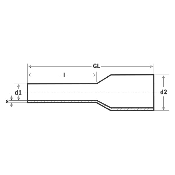 Pini terminali dubli, 1.5/8, negru, Haupa 270788 - Alternativo.ro