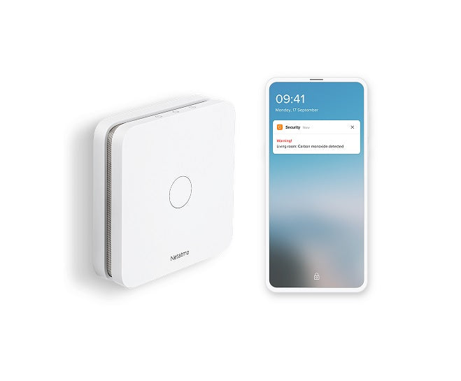 Detector inteligent de monoxid de carbon, Wi-Fi, Netatmo NCO-PRO ...